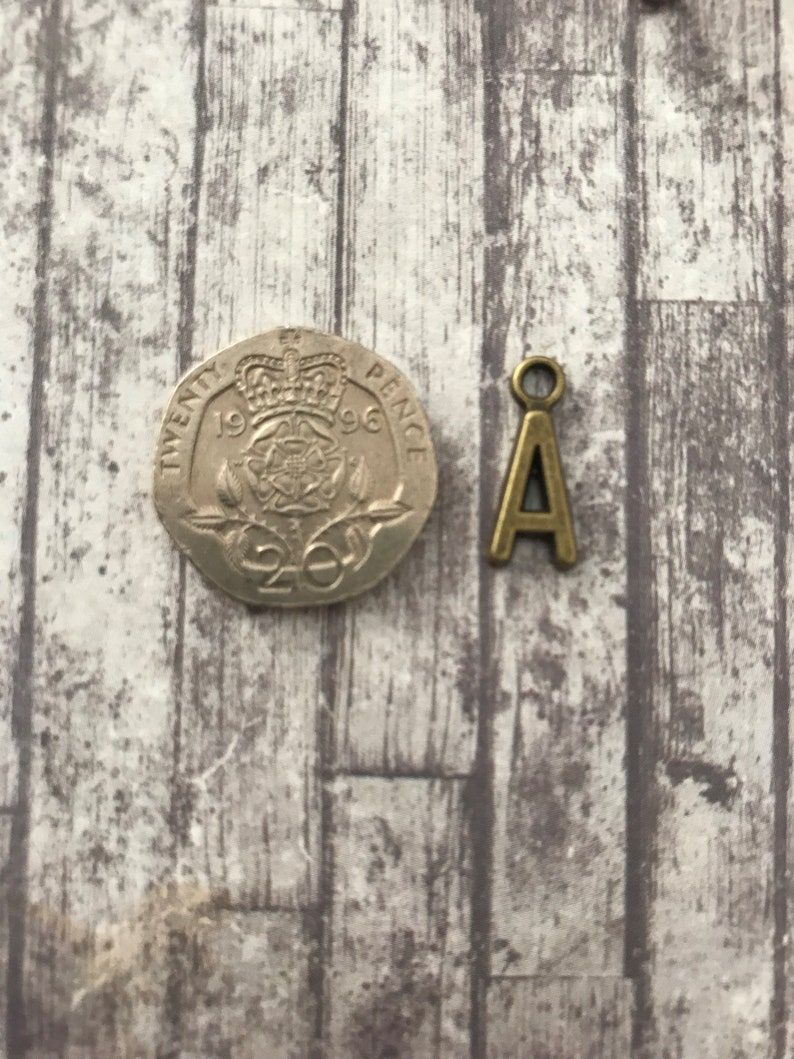 Alphabet Charms Choose Your Colour 16mm Complete A-Z Set - Etsy UK