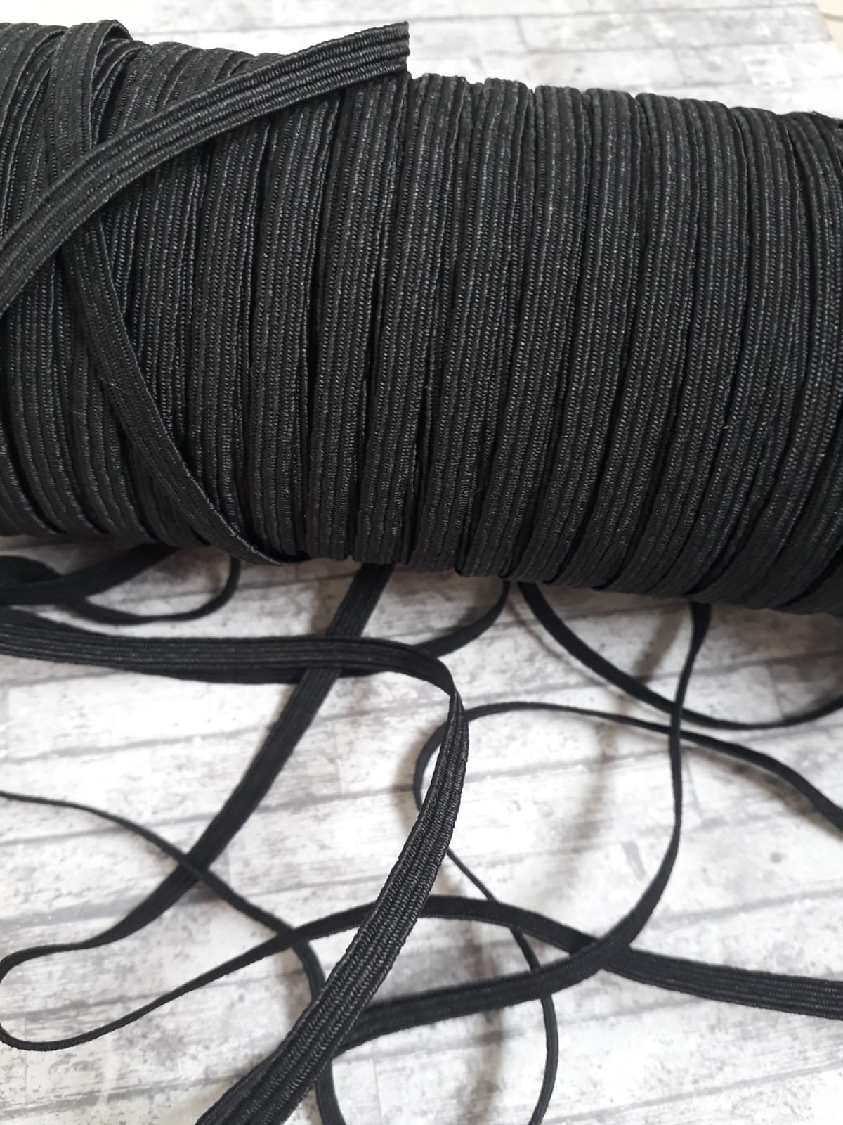 4 Yards 6mm 1/4 Inch Elastic Cord For Face Masks Bulk Sewing | Etsy