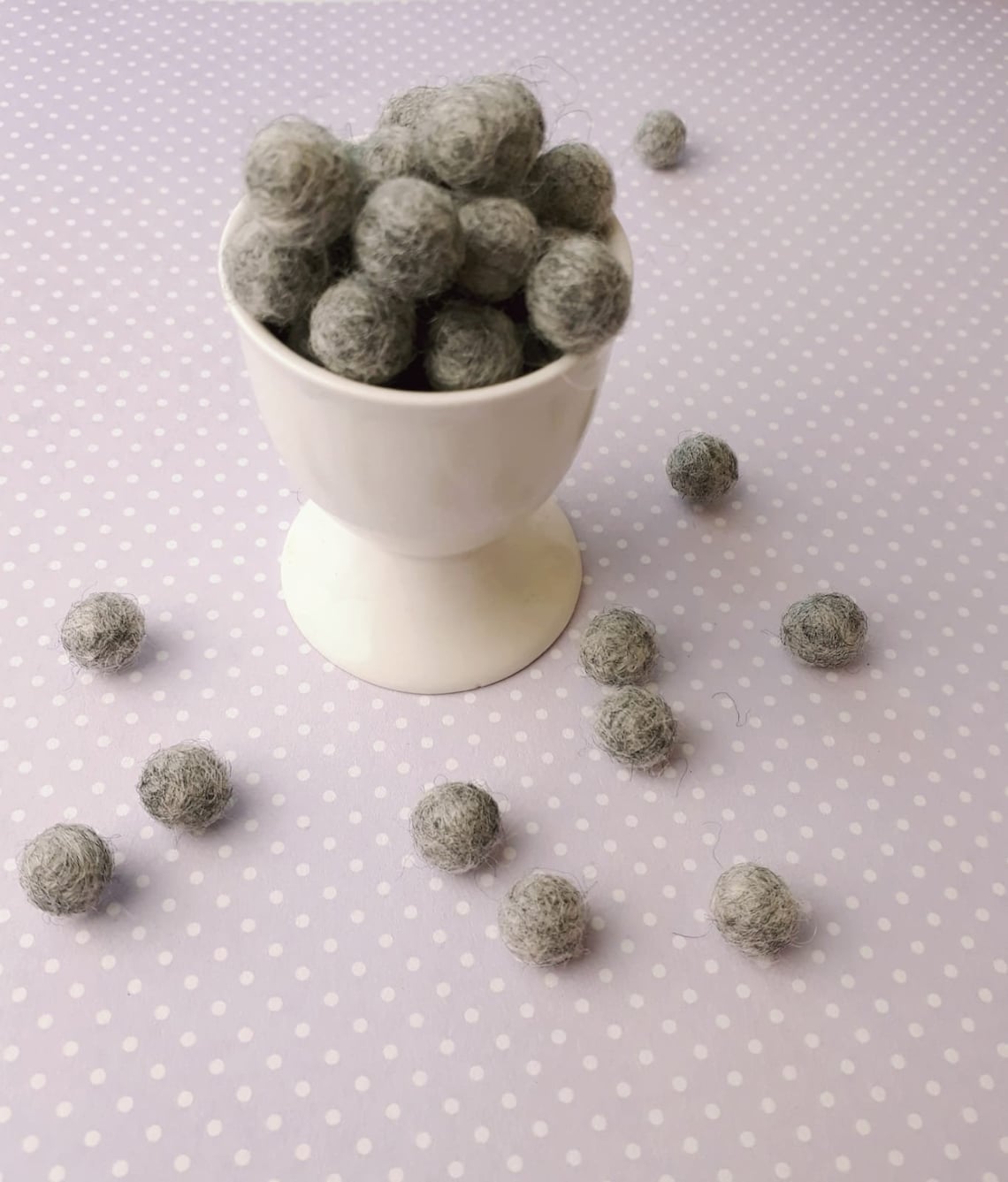 1cm Wool Felt Balls, 50, Choose Your Colours! Tiny Handmade 100% Wool ...