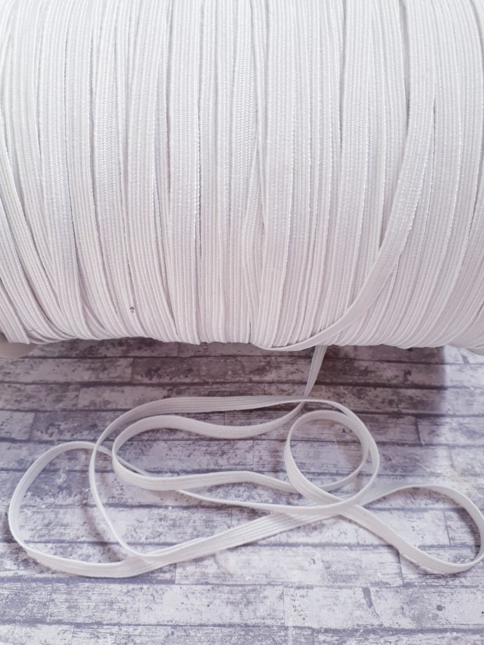 4 Yards 6mm 1/4 Inch Elastic Cord For Face Masks Bulk Sewing | Etsy