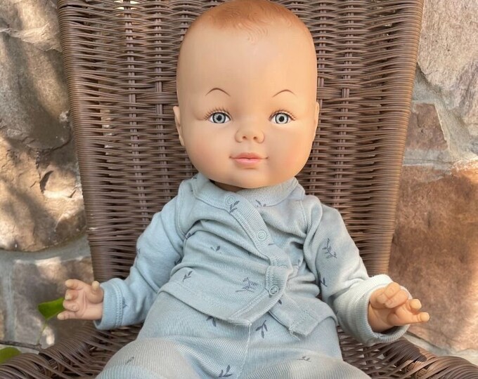 1967 Rare 20" MOLDED HAIR BABY Tweaks Rare ! , Horsman Doll . Read Full ...