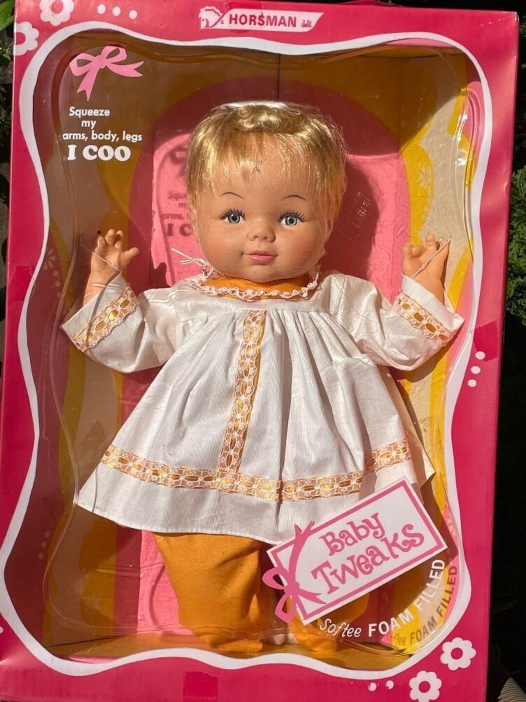 NRFB HORSMAN 19" Baby Tweaks Doll by Horsman 19" Baby Doll Unplayed ...