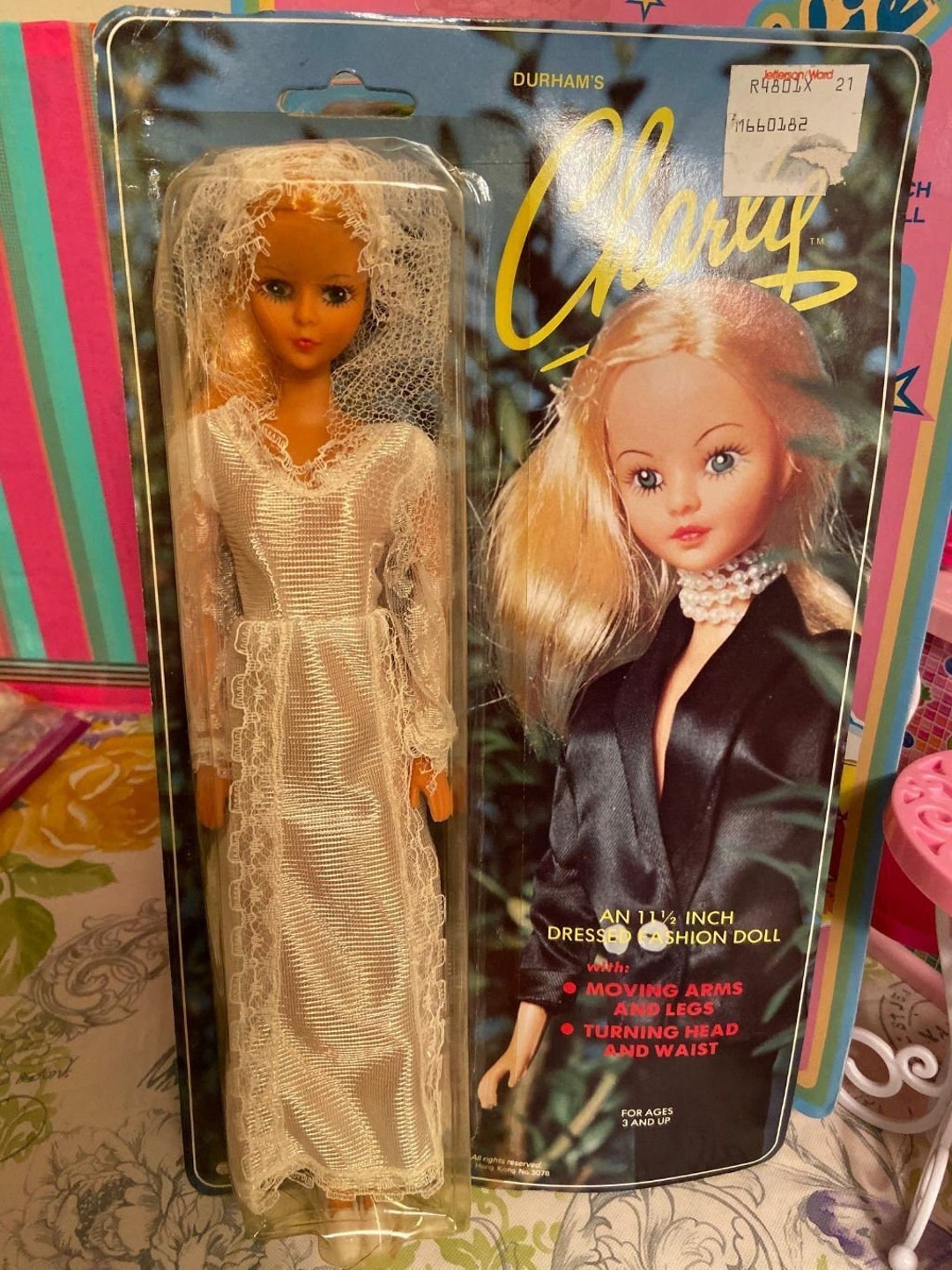 Vintage Charly BRIDE Doll by Durham, Fashion Doll 11 1/2 Inches 70's ...