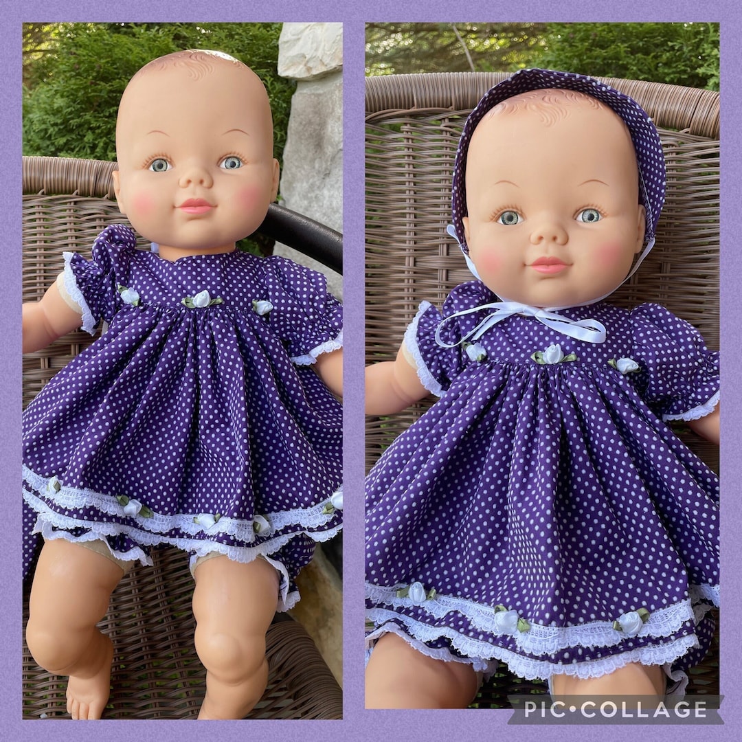 VERY RARE MOLDED Hair Baby Tweaks Doll Horsman 1967 19 Still Squeaks ...