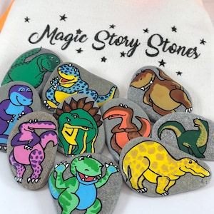 Dinosaurs Toys - Story Stones, Educational Gift for 3 Years Old ...