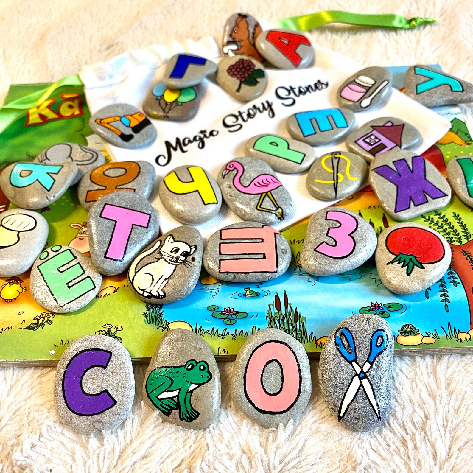 Russian Alphabet Cyrillic ABC Toy Montessori Waldorf Gift - Etsy