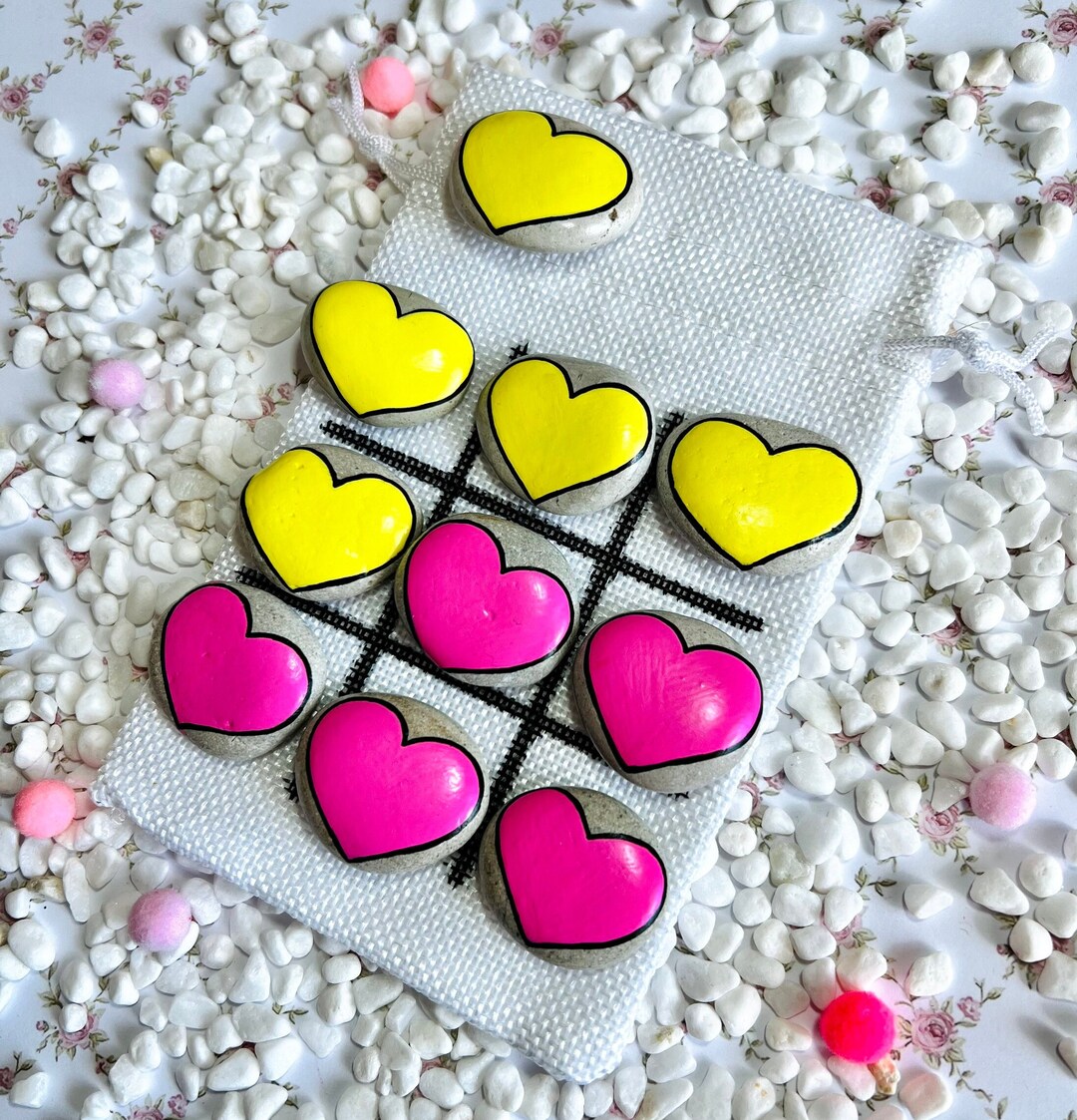 Personalized Valentines Day Gift, Tic Tac Toe, Gifts for Kids, Couple ...