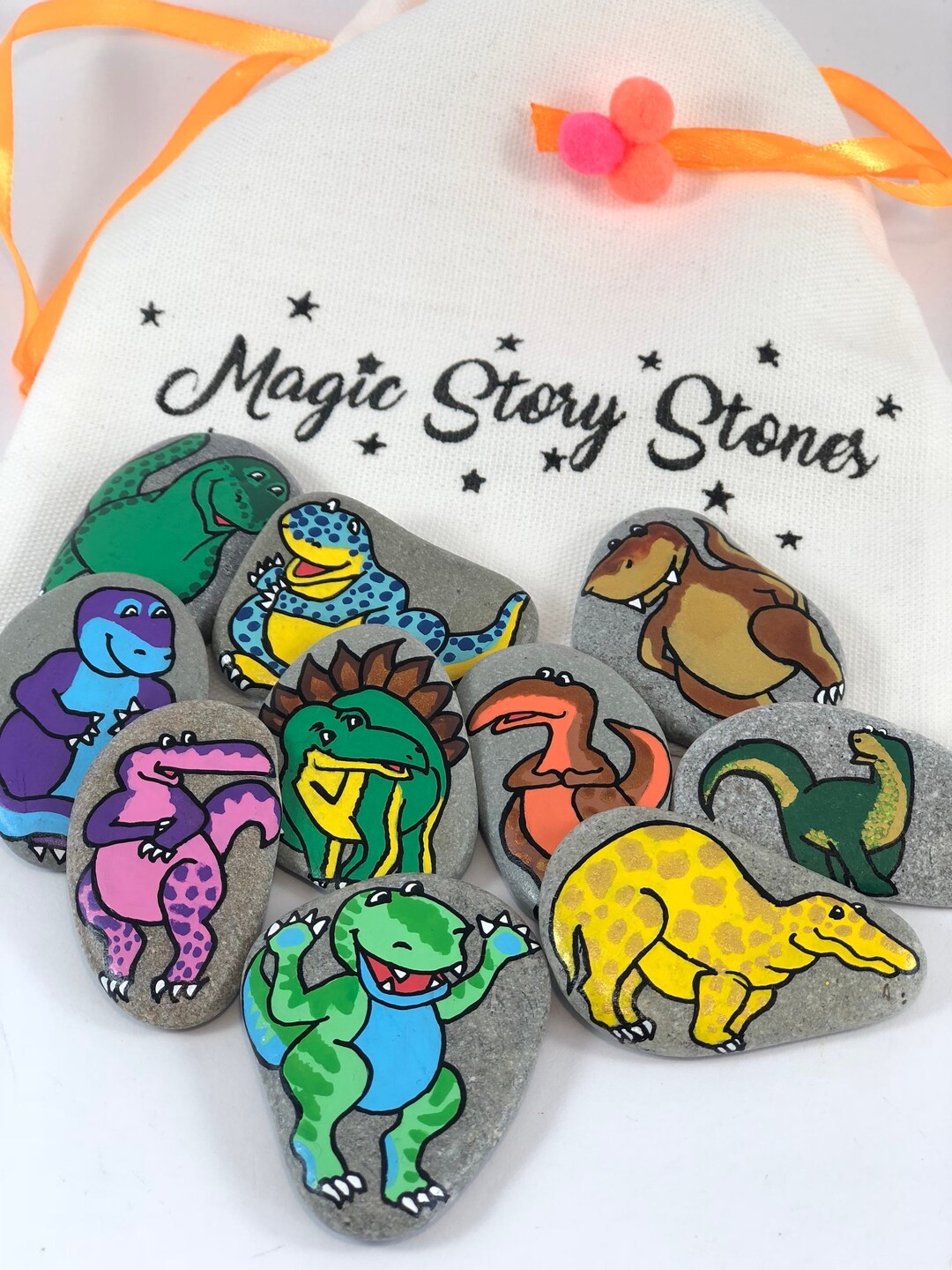 Dinosaurs Toys - Story Stones, Educational Gift for 3 Years Old ...