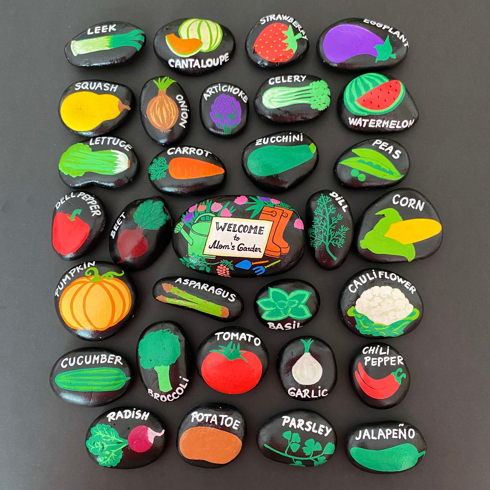 Vegetable Garden Marker Garden Signs Vegetable Labels Gift - Etsy