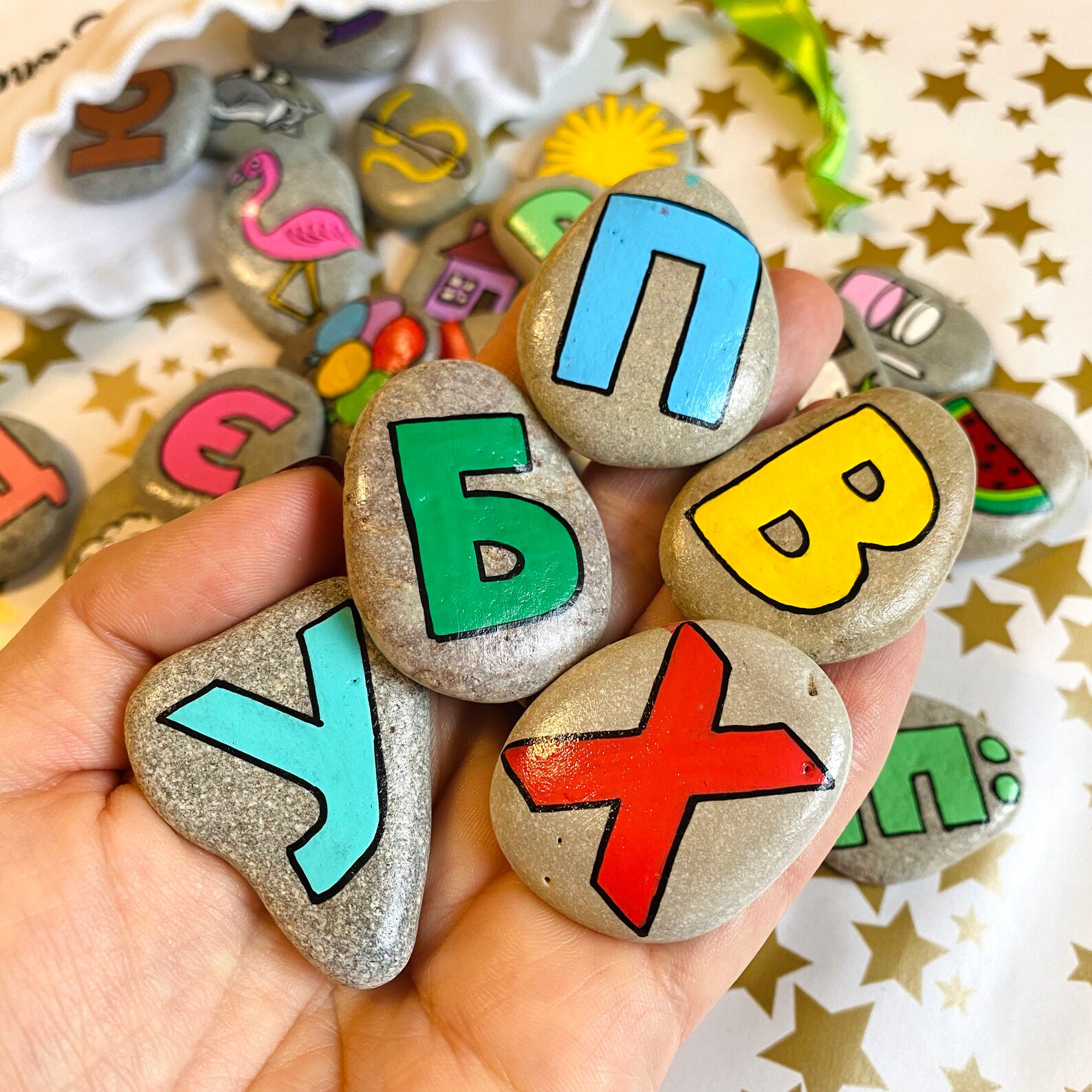 Russian Alphabet Cyrillic ABC Toy Montessori Waldorf Gift | Etsy