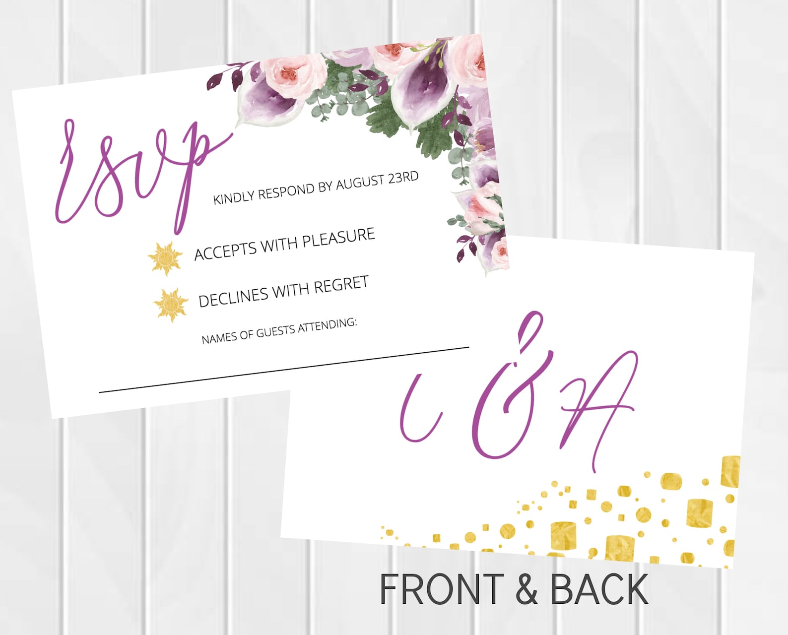 Tangled Inspired Wedding Invitation Suite Includes Editable | Etsy