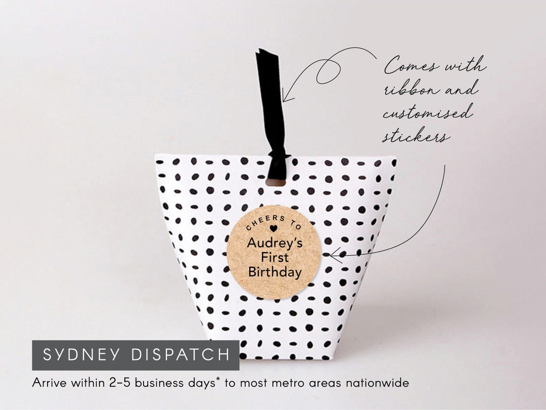 Lolly Box Kids Party Candy Bag First Birthday Favour Fill With Sweet ...