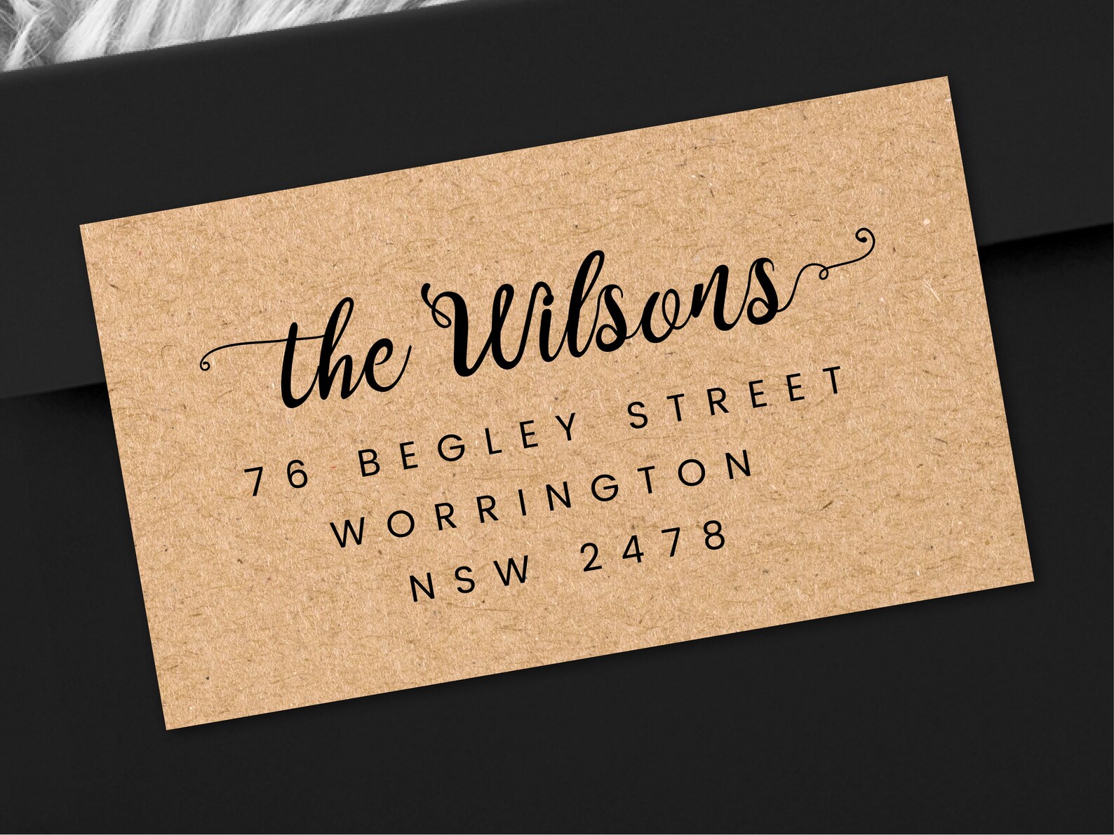 Return Address Sticker for Business Envelope With Modern | Etsy