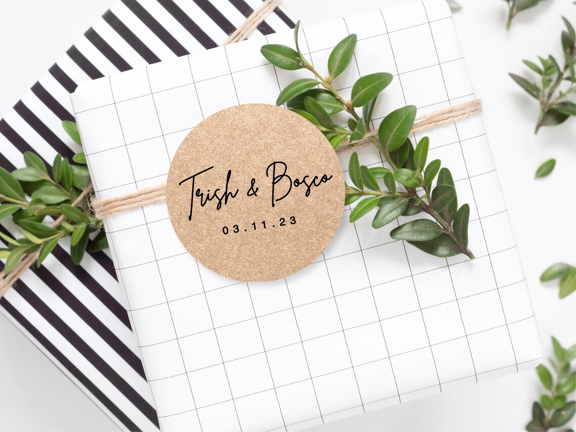 Name Envelope Stickers Personalised Sticker for Wedding or - Etsy