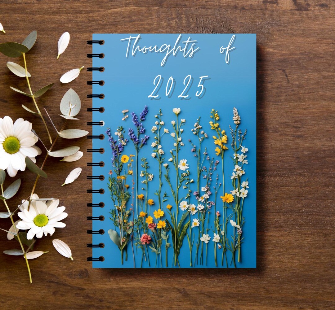 Wildflower 2025 Journal, 2025 Notebook for Women, Gift for Her, Floral ...