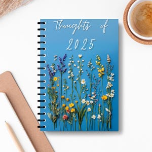 Wildflower 2025 Journal, 2025 Notebook for Women, Gift for Her, Floral ...
