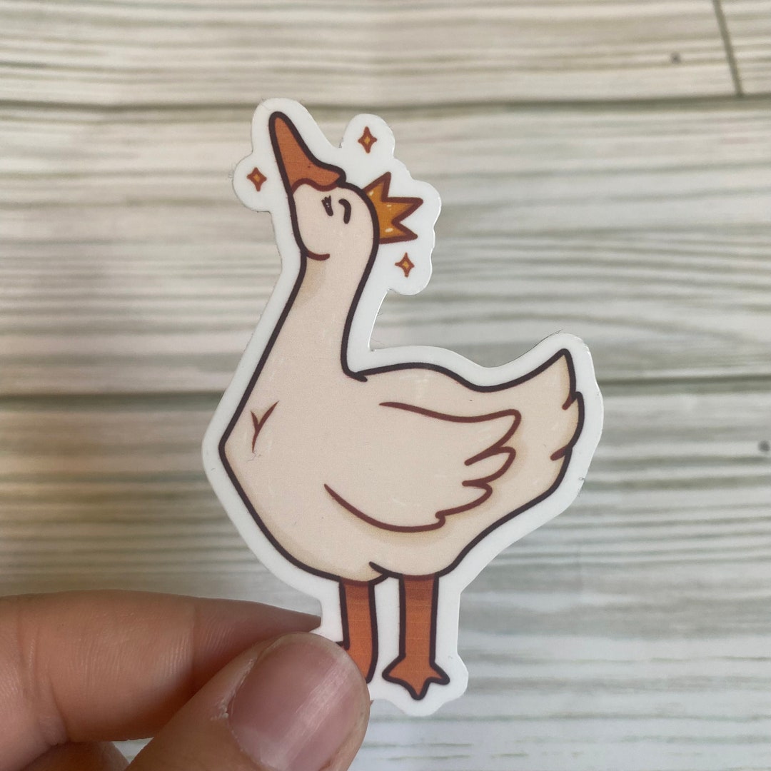 King Goose Vinyl Sticker - Etsy