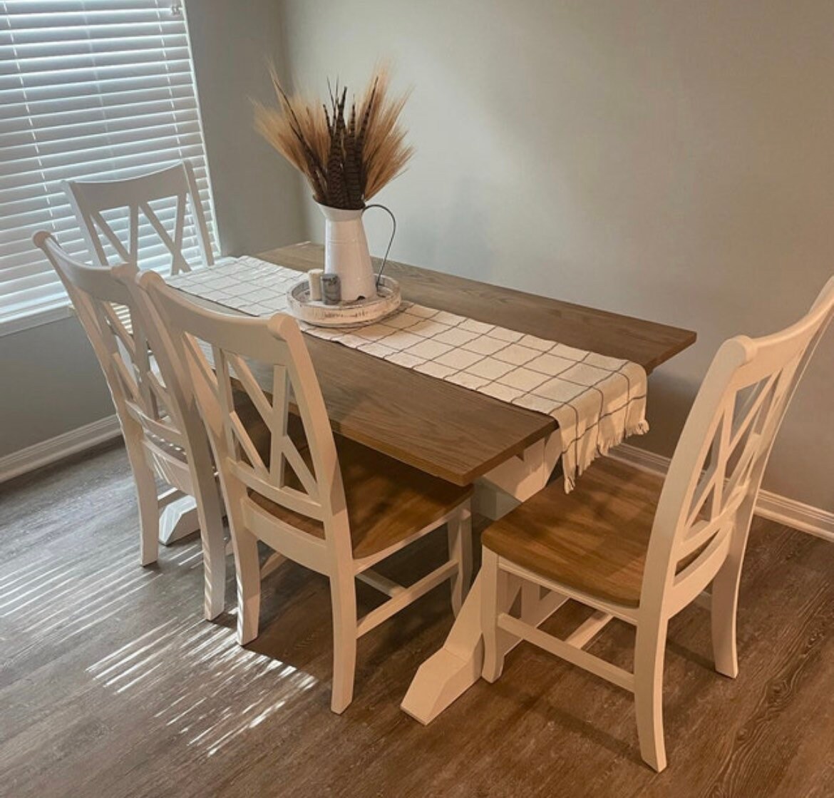 Rustic Table Rustic Dining Table Rustic Decor for Home - Etsy