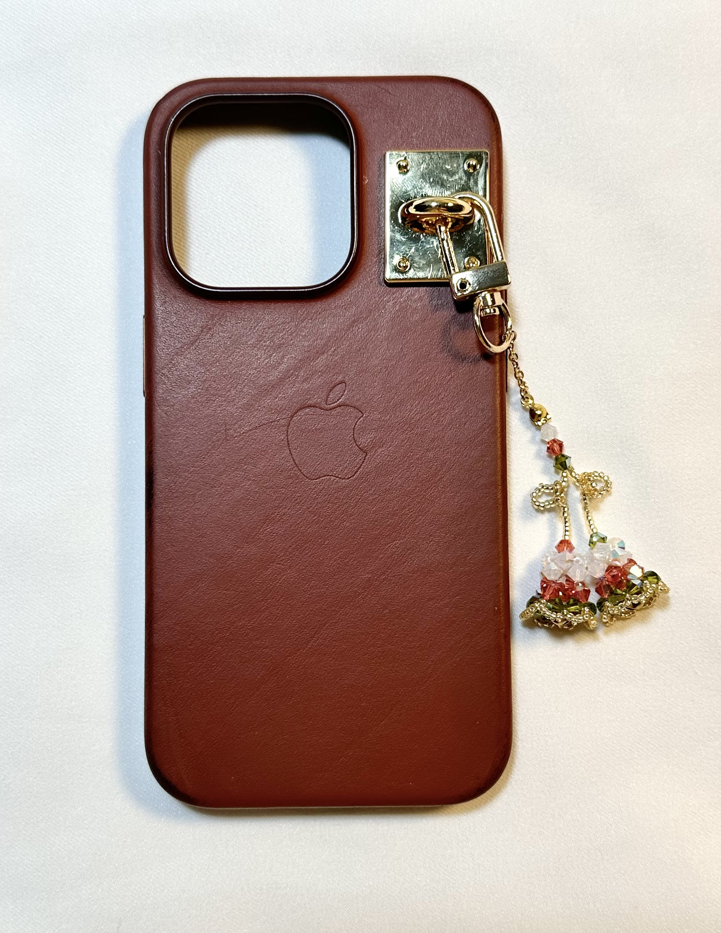 Christmas Bell Phone Charm Bag Charm Swarovski Crystal Charm - Etsy