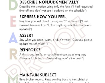 DBT TIPP Skill Handout for Therapists | Resources for Therapists ...