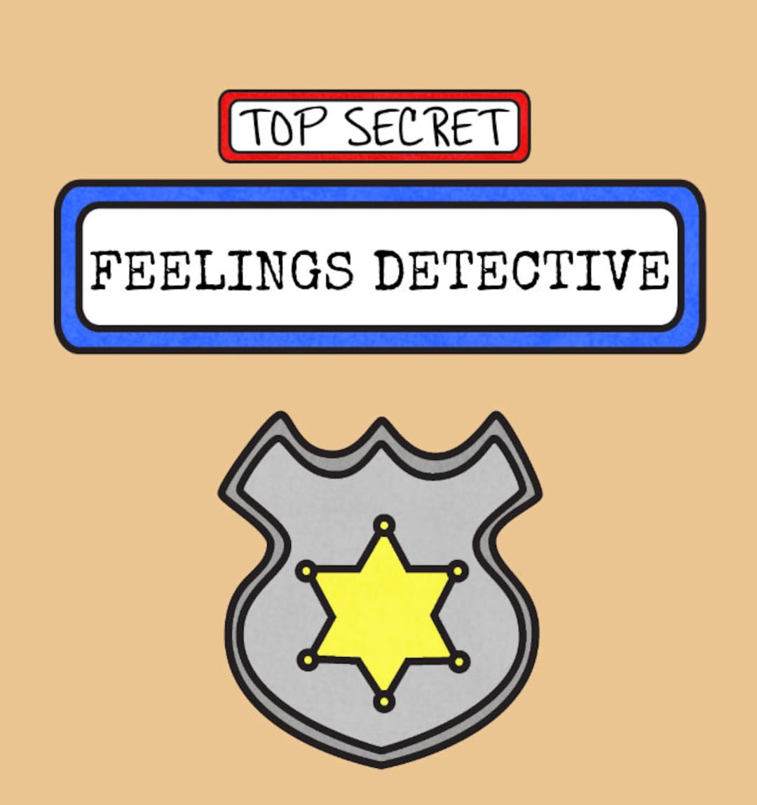 Feelings Detective Therapy Game for Kids - Etsy