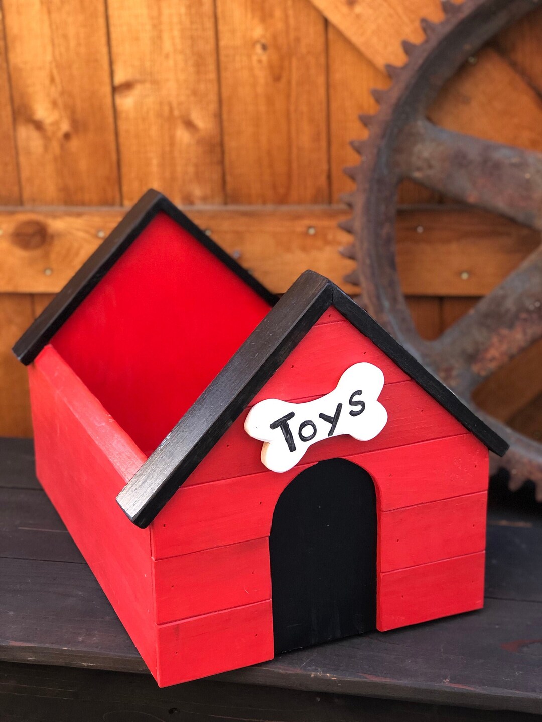 Unique Dog Pet House Toy Box, Crate, Storage - Etsy