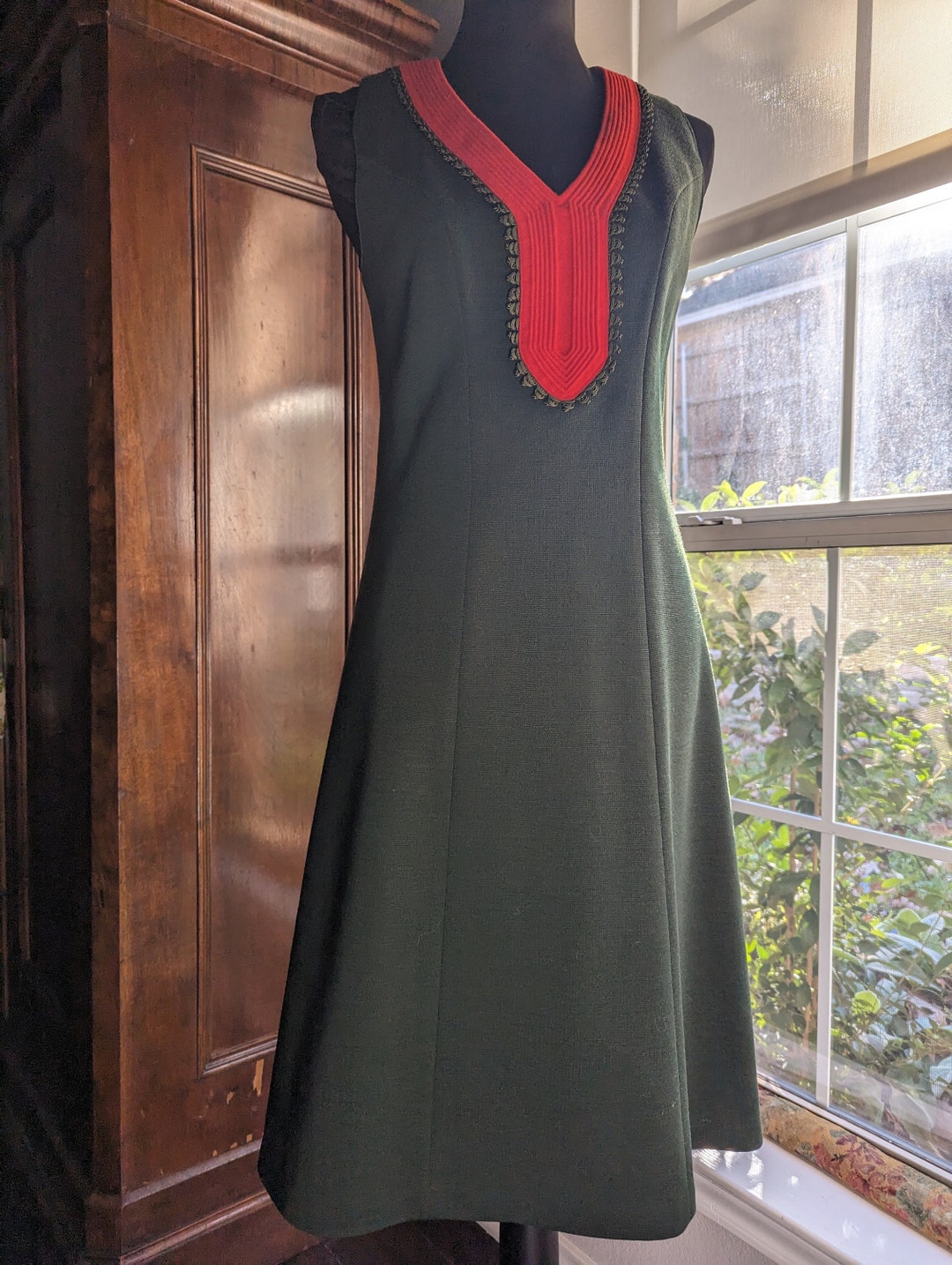 Authentic Krueger Winter Dirndl, Tailored Seams, Wool, Lined. Dirndl ...