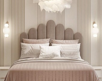 Upholstered Headboards Wall Panels & Bed Frames Any Size Custom Made to ...