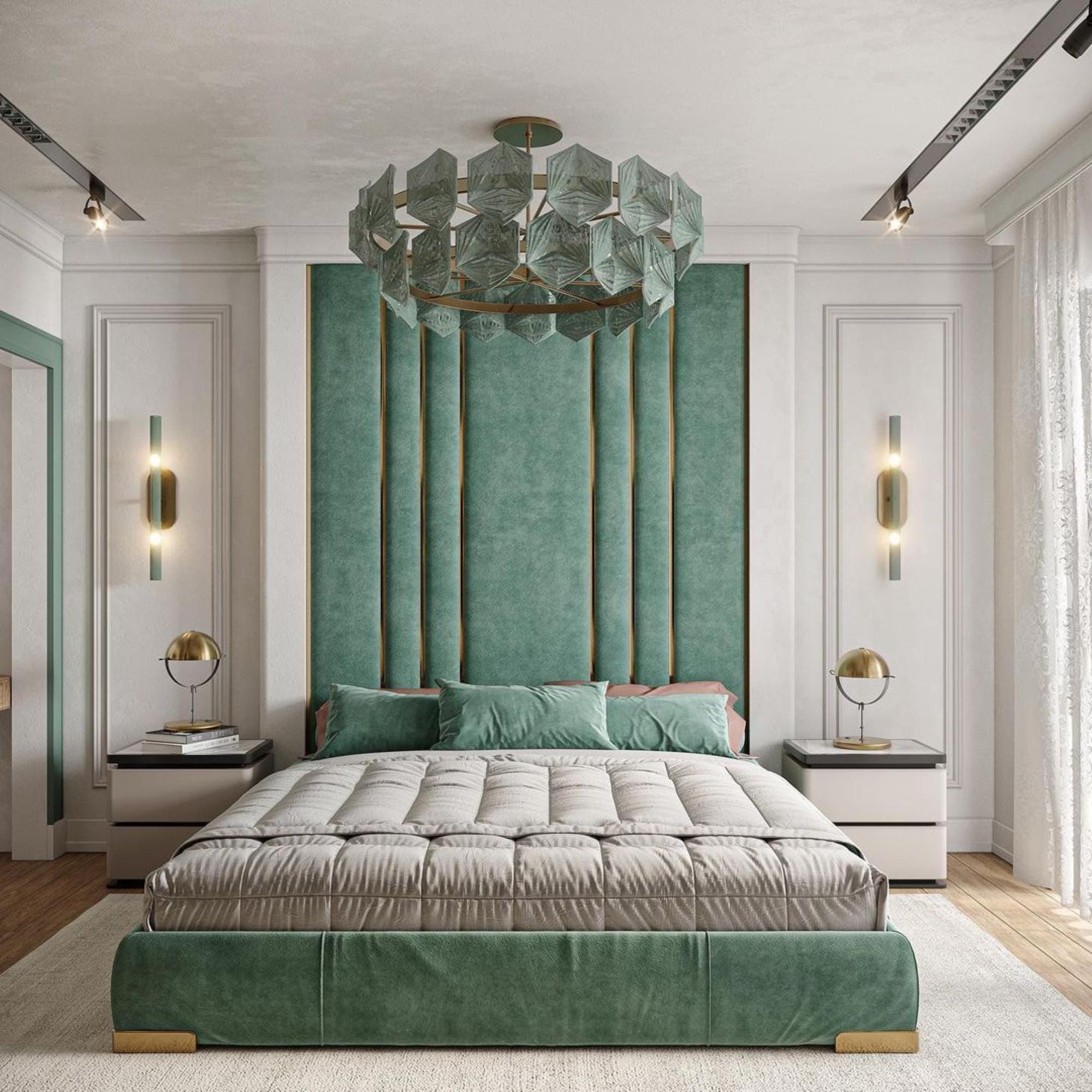 Upholstered Headboards Wall Panels & Bed Frames Any Size! Custom Made ...