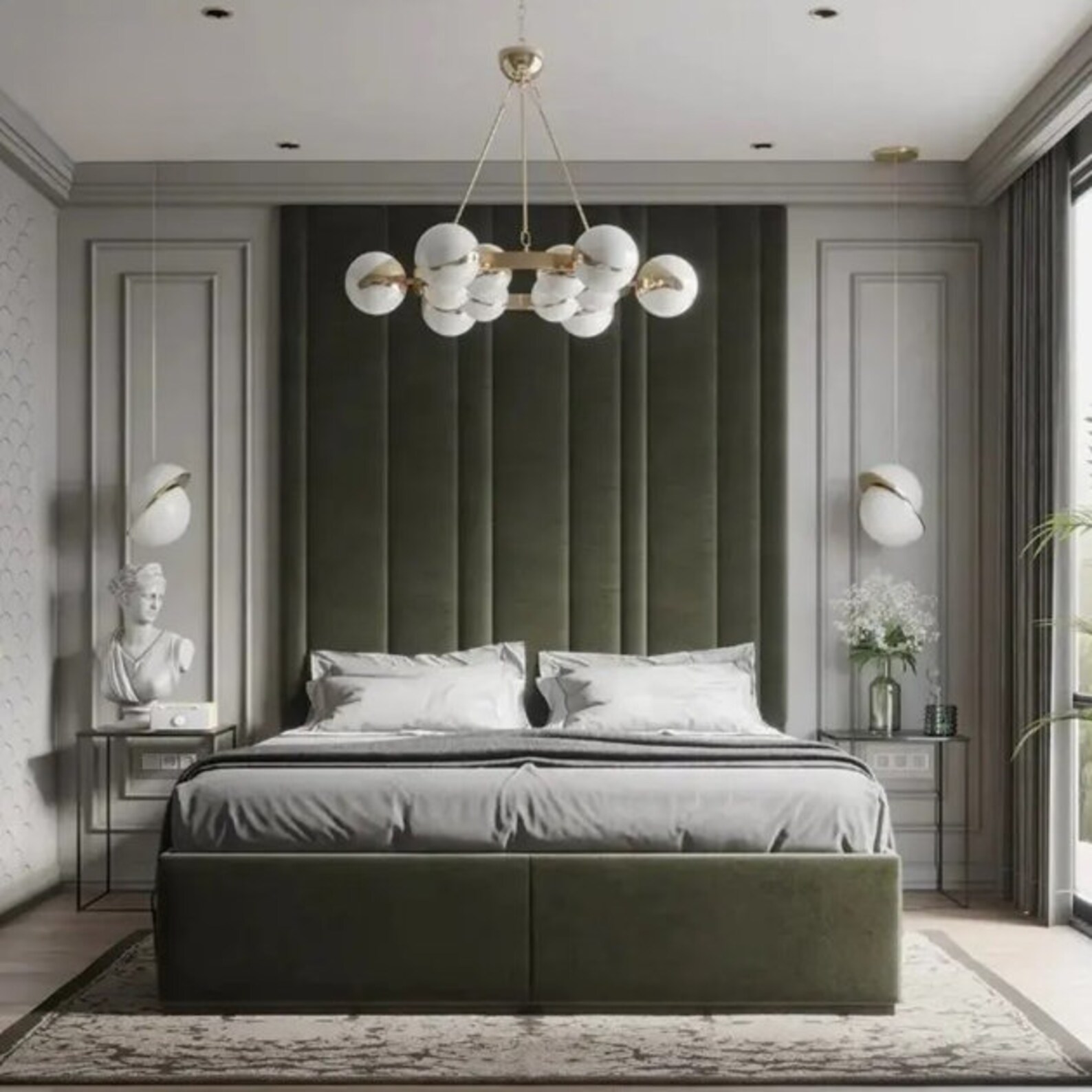 Upholstered Headboards Wall Panels & Bed Frames Any Size! Custom Made ...