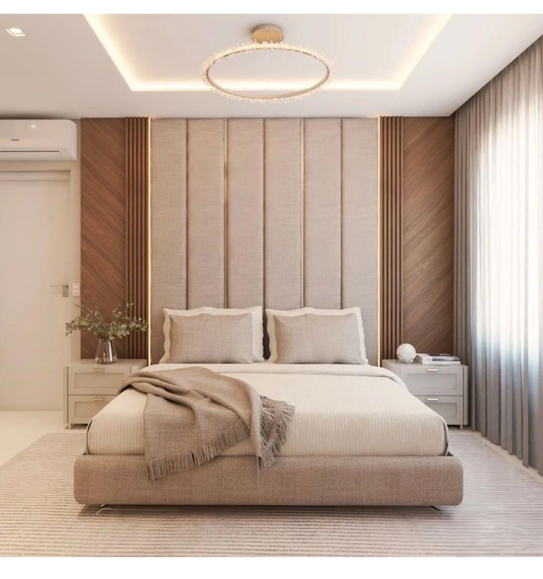 Upholstered Headboards Wall Panels & Bed Frames Any Size! Custom Made ...