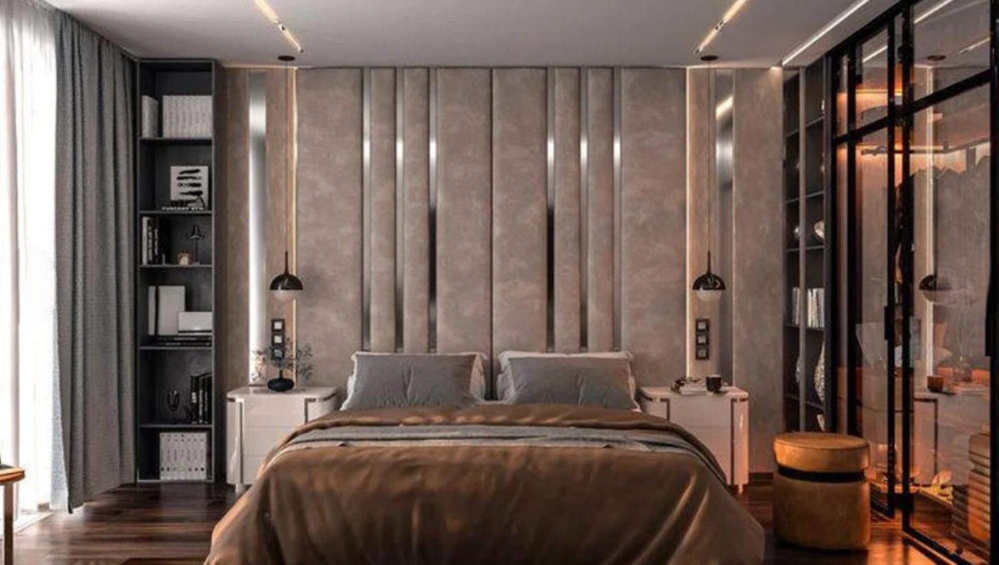 Upholstered Headboards Wall Panels & Bed Frames Any Size! Custom Made ...