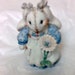 Vintage Enesco Ragdoll Bunny Rabbit Figurine - Etsy
