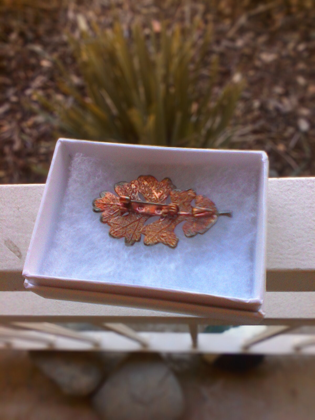 Fall Bronze Colored Leaf Brooch/pendant - Etsy
