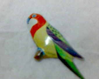 Japan Tin Bird Pin - Etsy