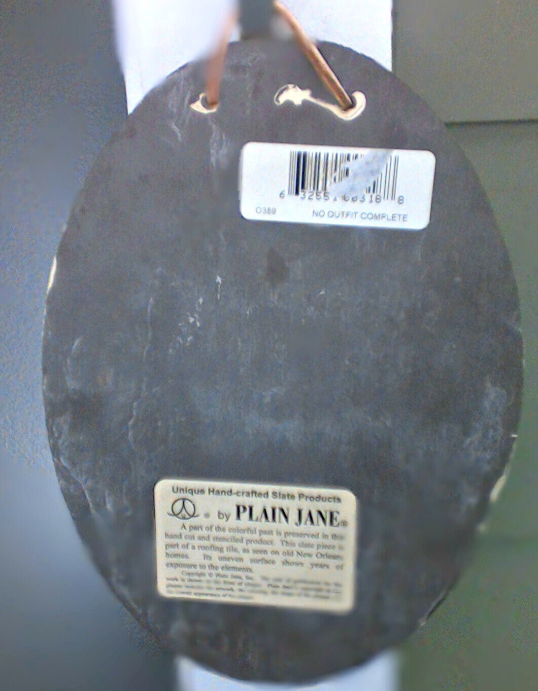 Vintage Hand Crafted Slate With Hand Painted Lady With Cat - Etsy