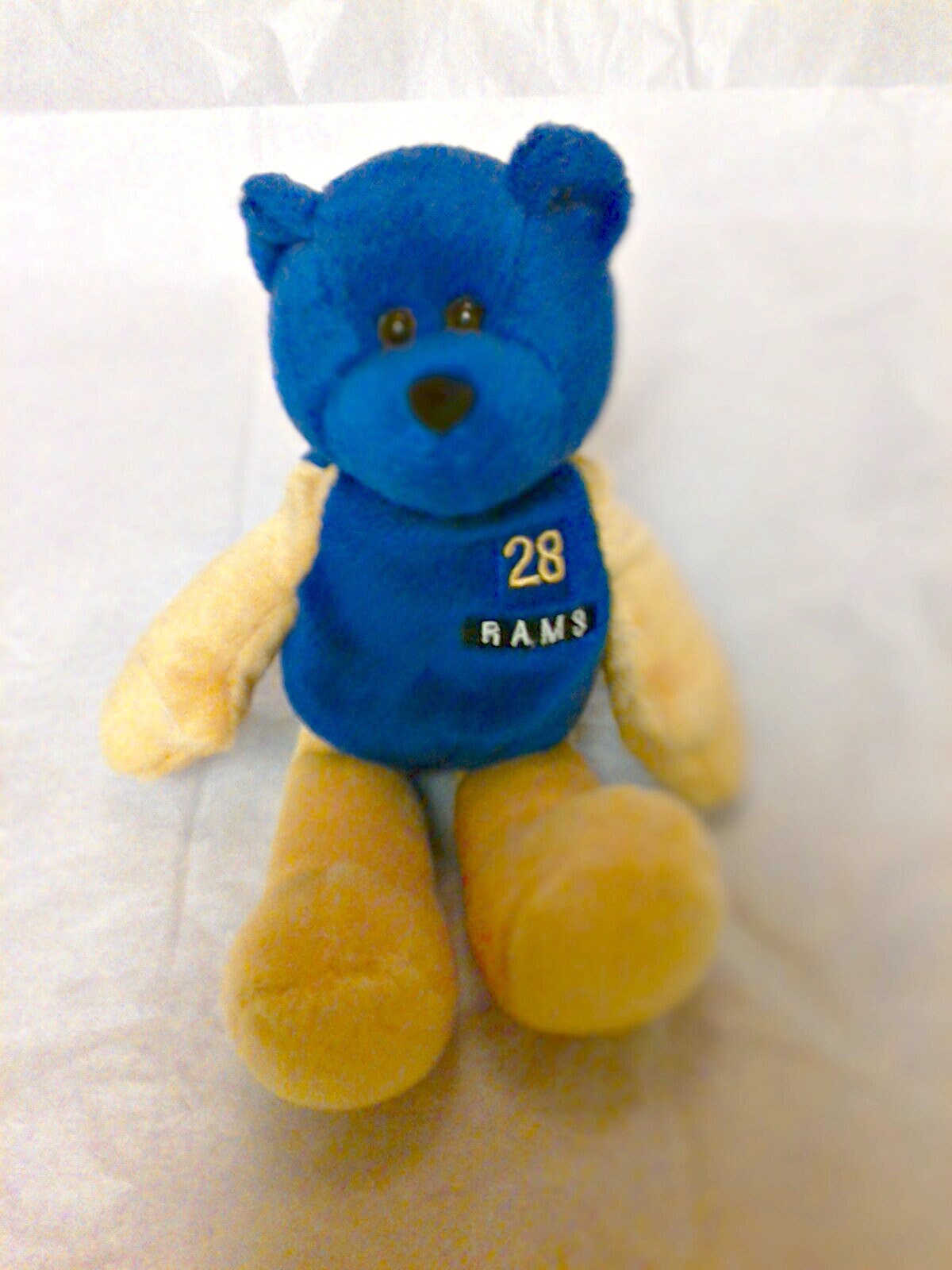 Vintage Limited Treasures Pro Bear Rams Faulk #28 - Etsy