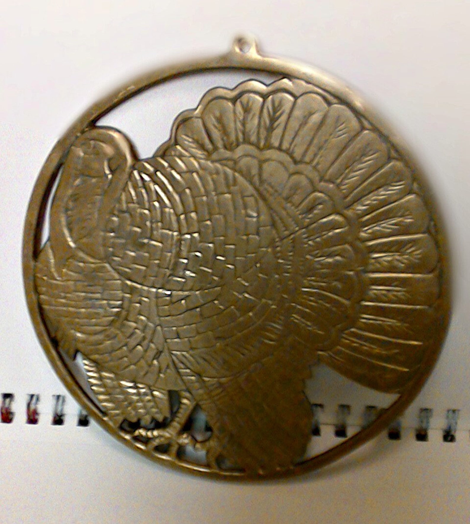 Vintage 1983 Gorham Brass Italian Footed Turkey Trivet 7 - Etsy