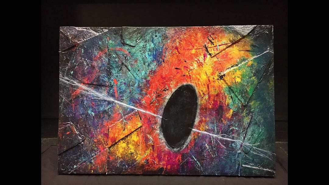 Black Hole Abstract Art - Etsy