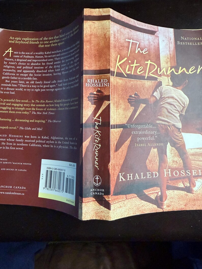 The Kite Runner by Khaled Hosseini - Etsy