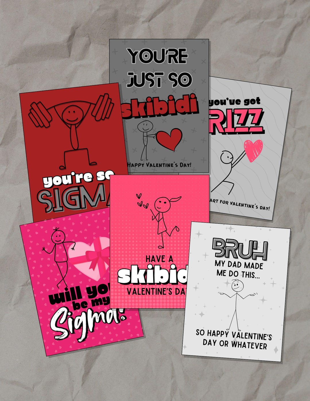 Kids Slang Valentine's Day Classroom Exchange, Funny Cards, Teen Tween ...