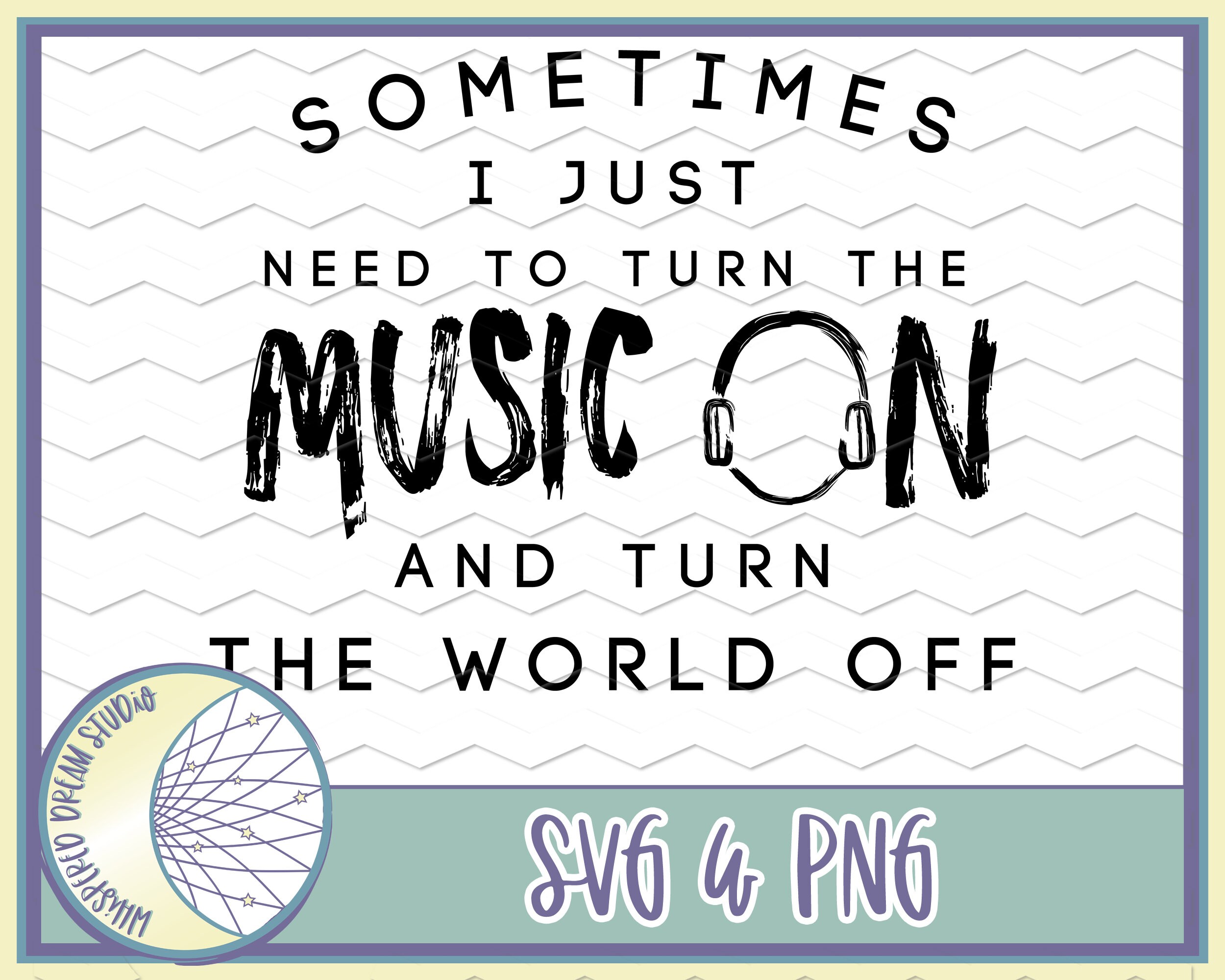 Turn the Music on - PNG - SVG - World off - Quote - Text - Choir ...