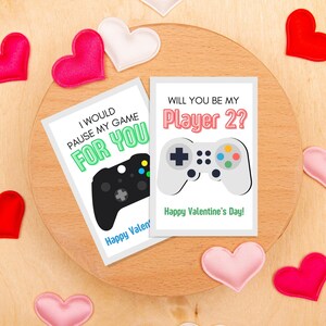 Gamer Valentine's Day Cards - Classroom Party - Funny Tween Vday Gift ...