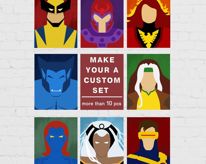 X-men ‘92 - 11x17 Fine Art Print - Etsy Canada
