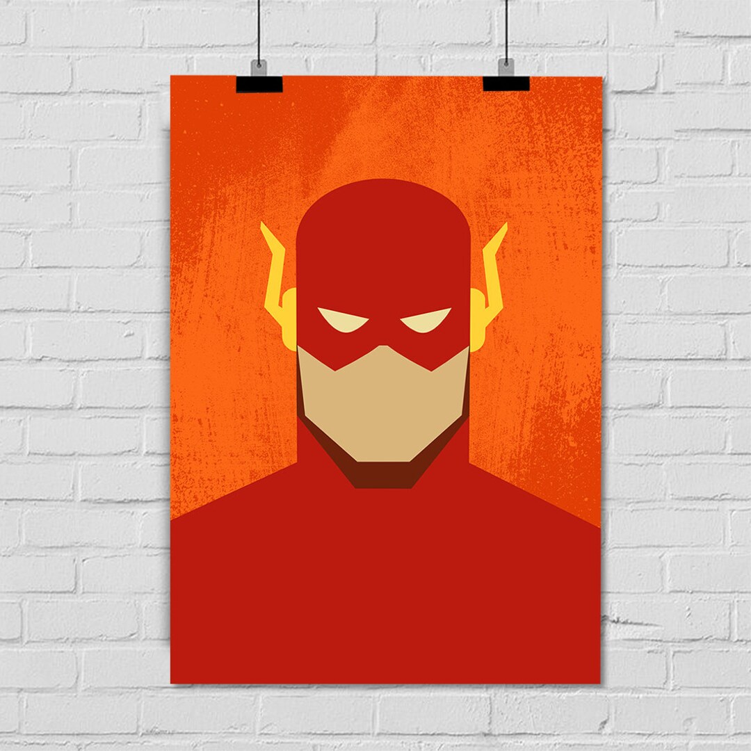 Heroes Minimalist Poster: Minimalist Super Hero Wall Art (digital ...