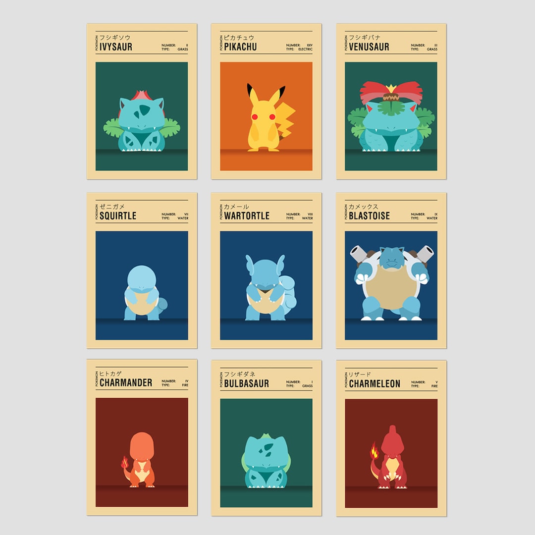 DIY Set Posters, Minimalist Poster Set, Create Your Any Set Posters ...