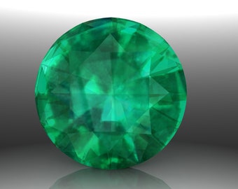 Emerald Lab Grown 1.5mm Round Lot of 10 Gems - Etsy