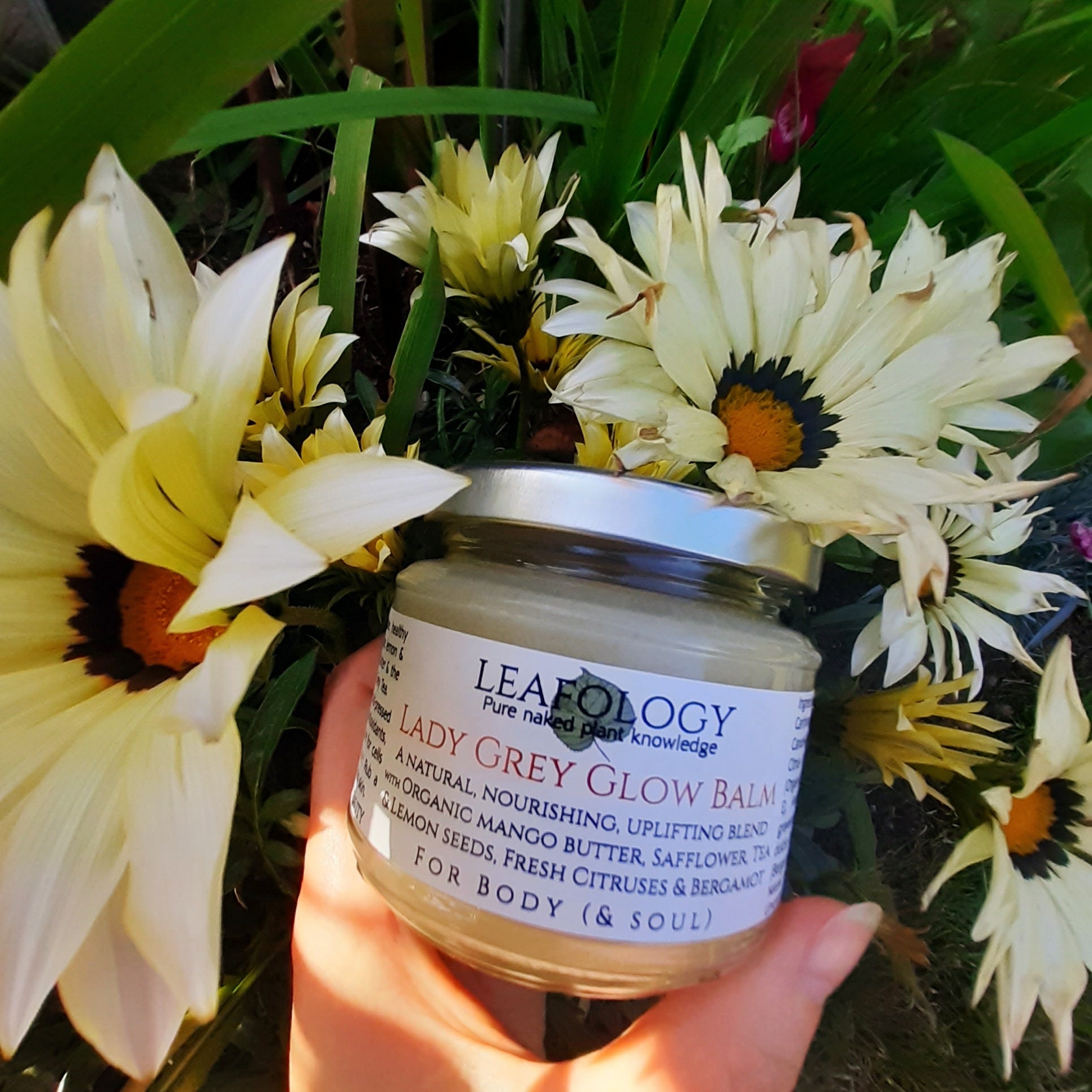 Lady Grey Glow Balm Organic Natural Skincare Moisturiser | Etsy UK