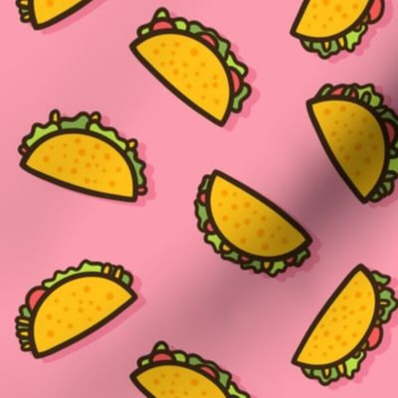 Pizza Party Taco Tuesday Happy Food Face Mask Reusable Mask - Etsy