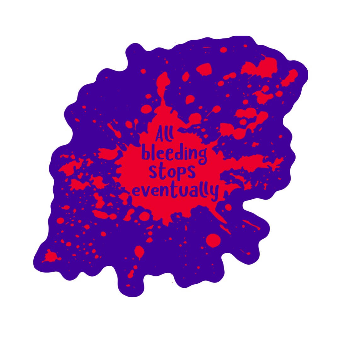 All Bleeding Stops Eventually Surgery-themed MAGNETS Car - Etsy